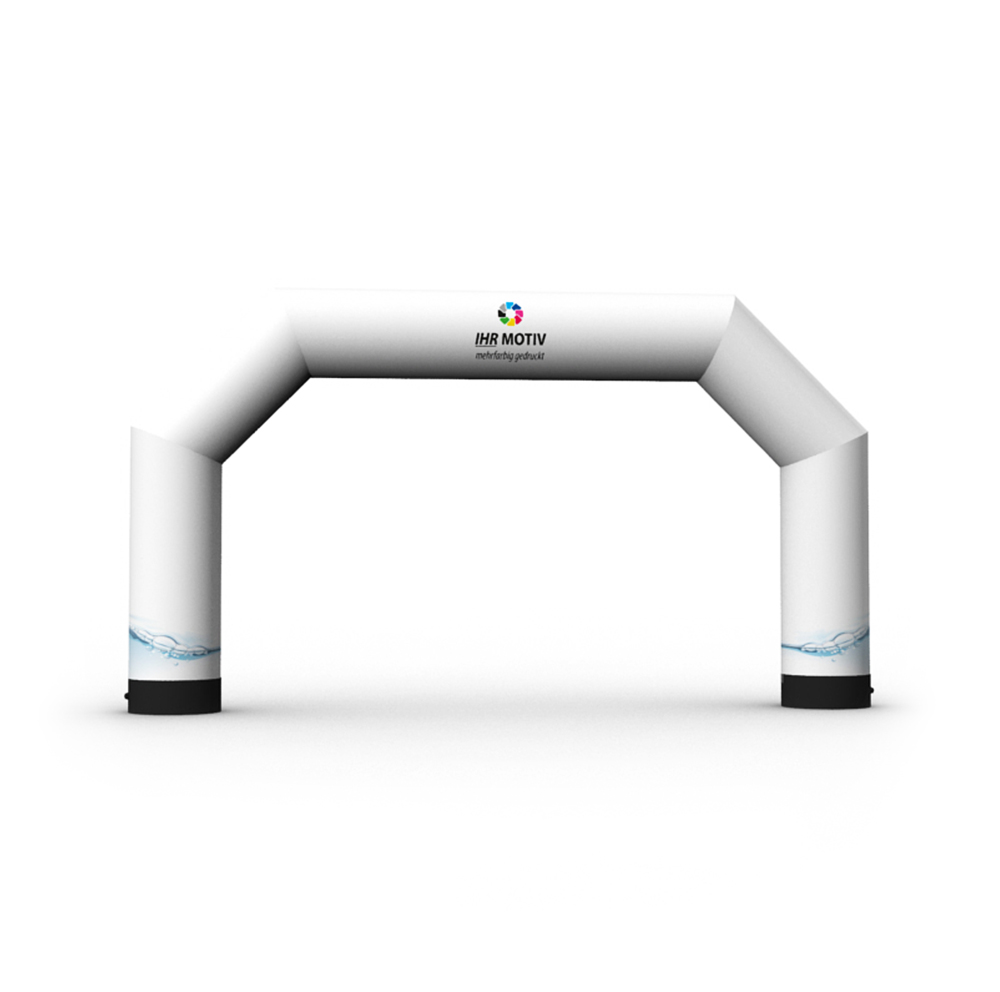 Aufblasbarer Torbogen M vollflächig bedruckbar online kaufen